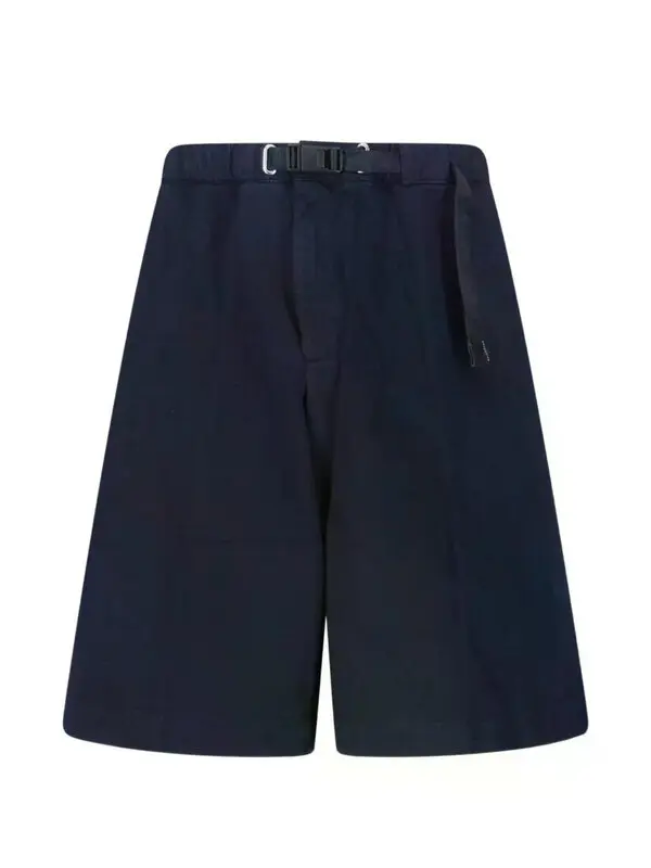 WHITE SAND Belted Trousers - Blue