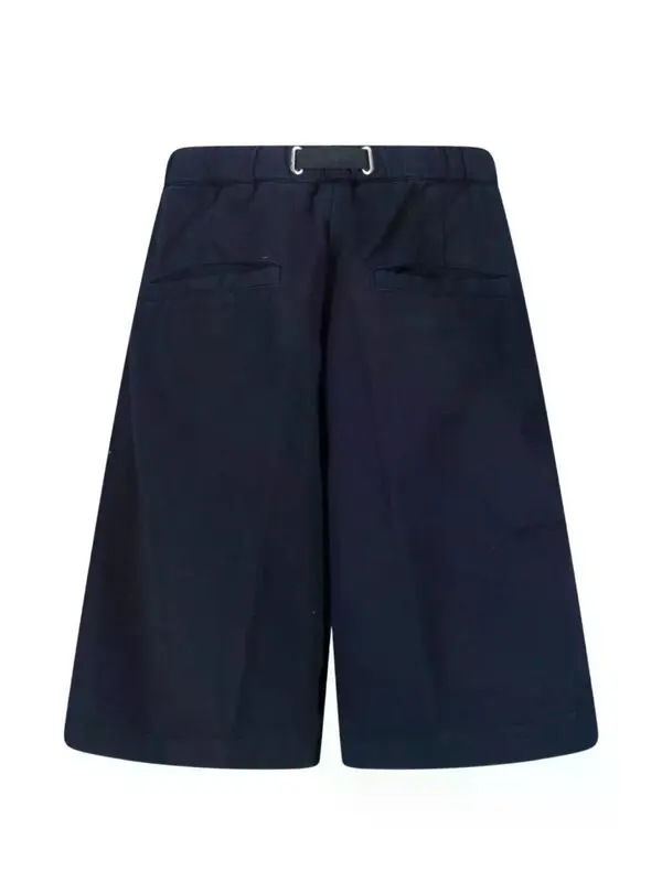 WHITE SAND Belted Trousers - Blue