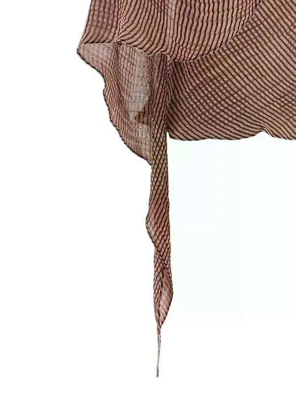 KIKO KOSTADINOV Plexus Crinkled Blouse - Red
