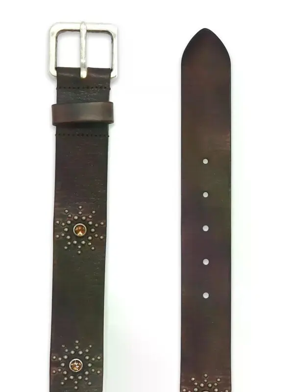 HTC LOS ANGELES Studded Leather Belt
