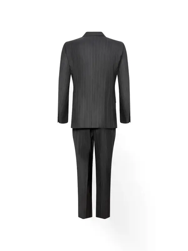 FRANZESE COLLECTION Bugatti Pinstriped Suit - Grey