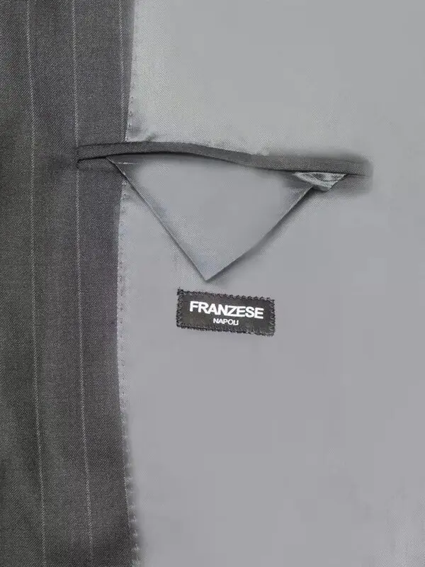 FRANZESE COLLECTION Bugatti Pinstriped Suit - Grey