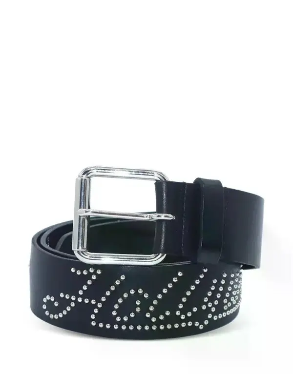 HTC LOS ANGELES Studded Belt - Black
