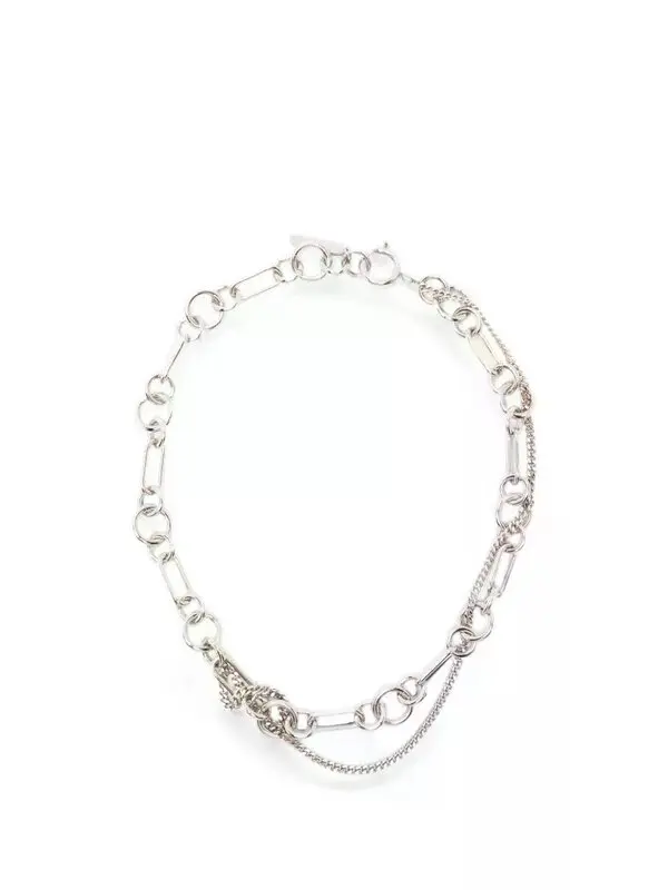 JUSTINE CLENQUET Allen Chain Necklace - Silver