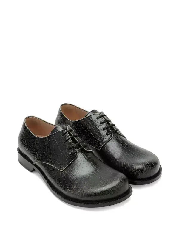 Loewe Campo Lace-up Derby Shoes - Black