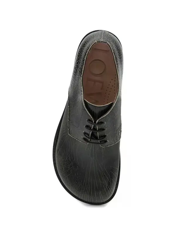 Loewe Campo Lace-up Derby Shoes - Black