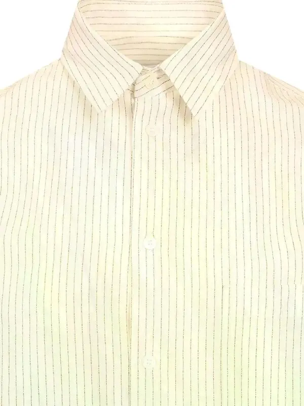 Maison Kitsuné Striped Oversized Shirt