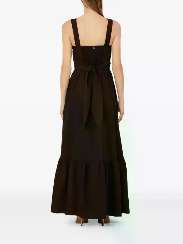 Liu Jo Long Sleeveless Maxi Dress - Brown