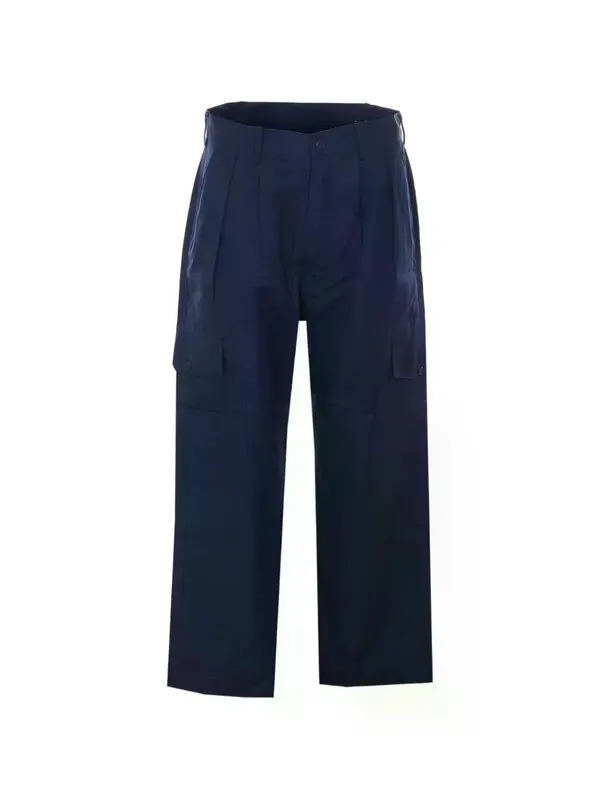 FAMILY FIRST Cargo-pockets Trousers - Blue