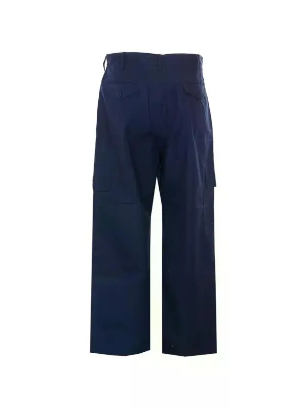 FAMILY FIRST Cargo-pockets Trousers - Blue
