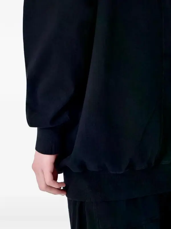 Rick Owens Drawstring Cotton Hoodie - Black