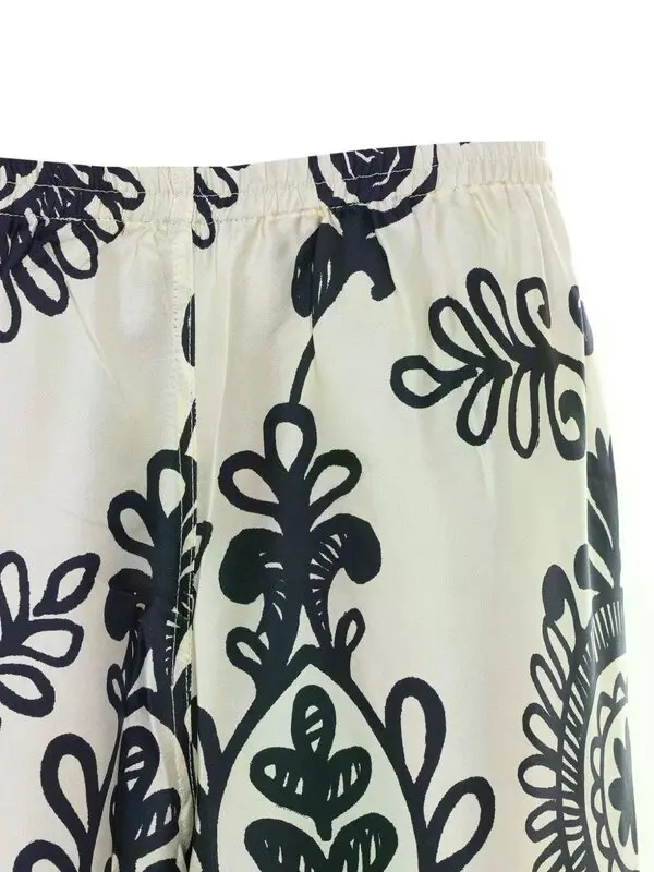 MAURIZIO PECORARO Floral-print Trousers