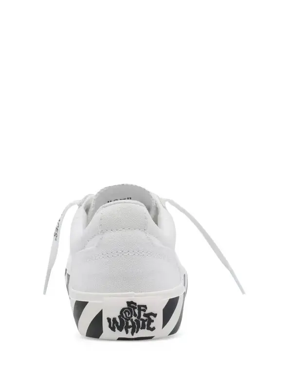 Off-White Vulcanized Logo-print Sneakers - White