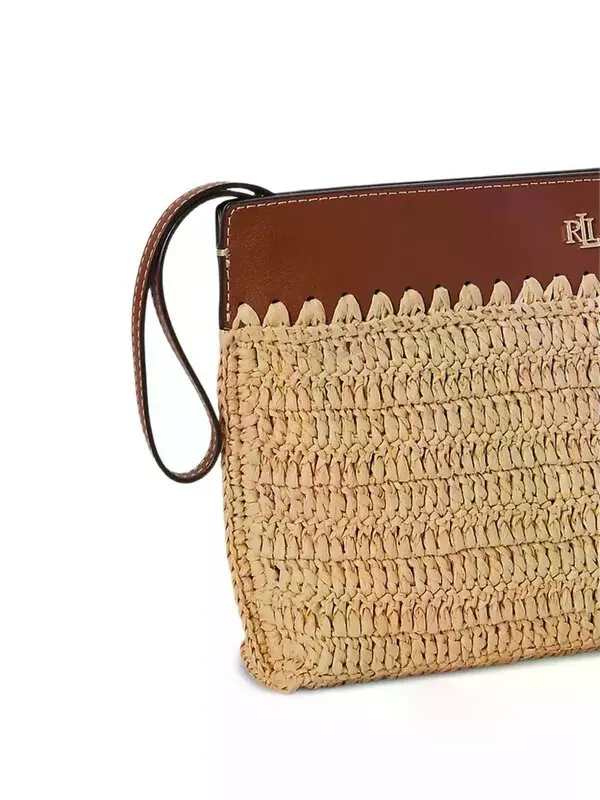 Ralph Lauren Woven Top Handle Purse