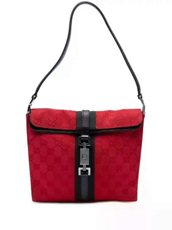 Gucci Gg Canvas Jackie Shoulder Bag