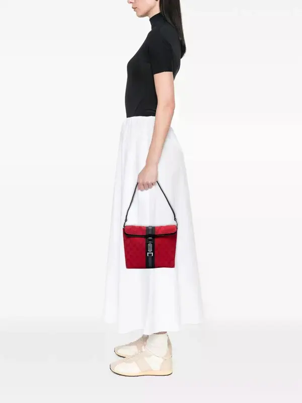 Gucci Gg Canvas Jackie Shoulder Bag
