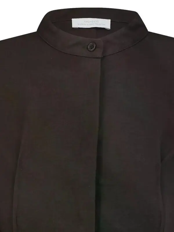 AMOMENTO Pintuck Slim Shirt