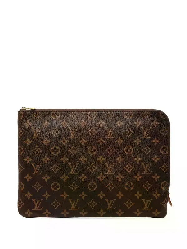 LOUIS VUITTON 2018 Monogram Etui Voyage Mm - Brown