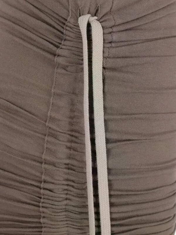 Rick Owens Draped Drawstring Skirt - Neutrals