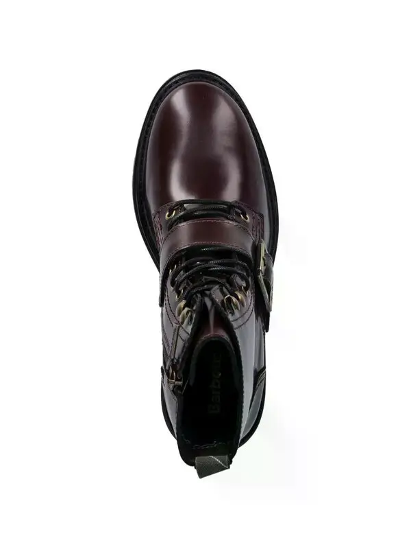 Barbour Houseburne Buckle Lace-up Boots