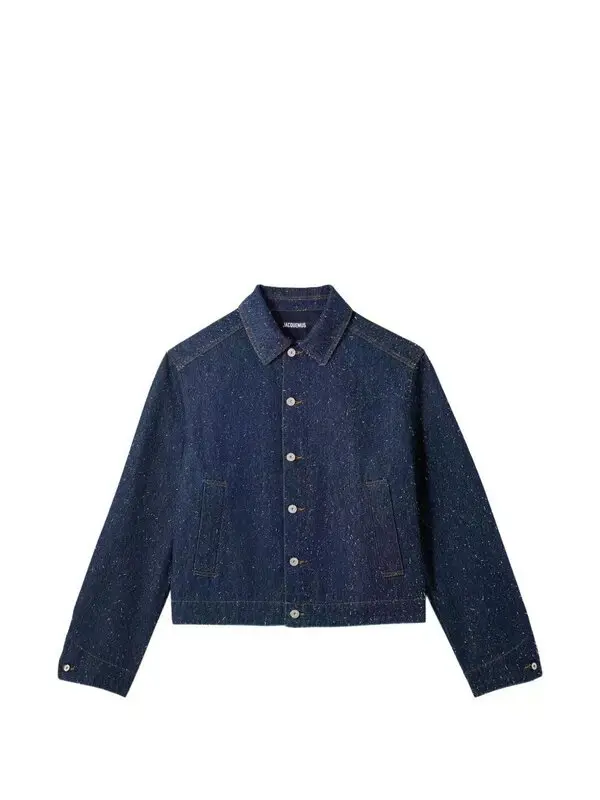Jacquemus Welt-pocket Denim Jacket - Blue