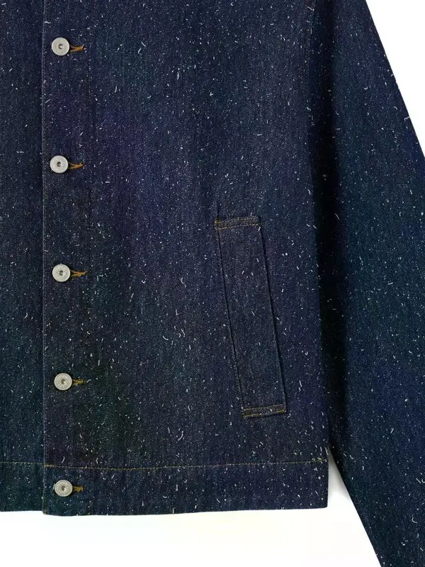 Jacquemus Welt-pocket Denim Jacket - Blue