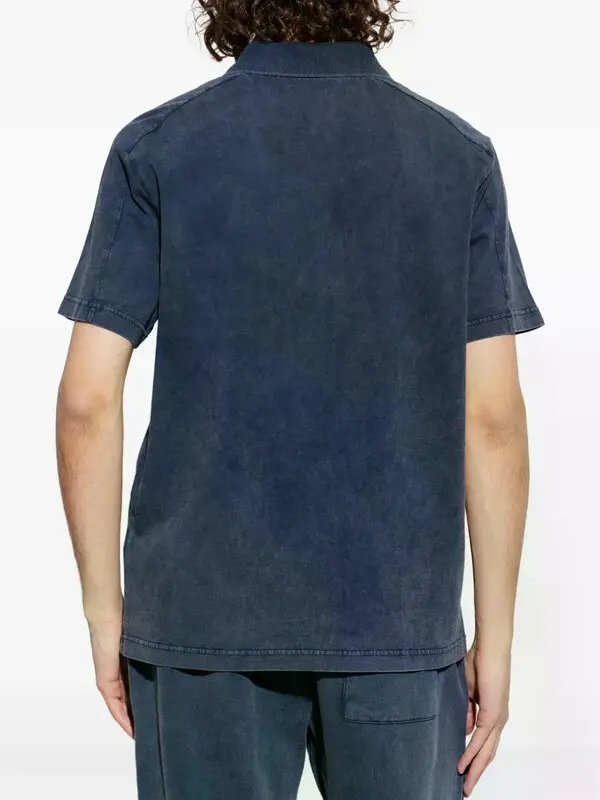 Off-White Half-zip Polo Shirt