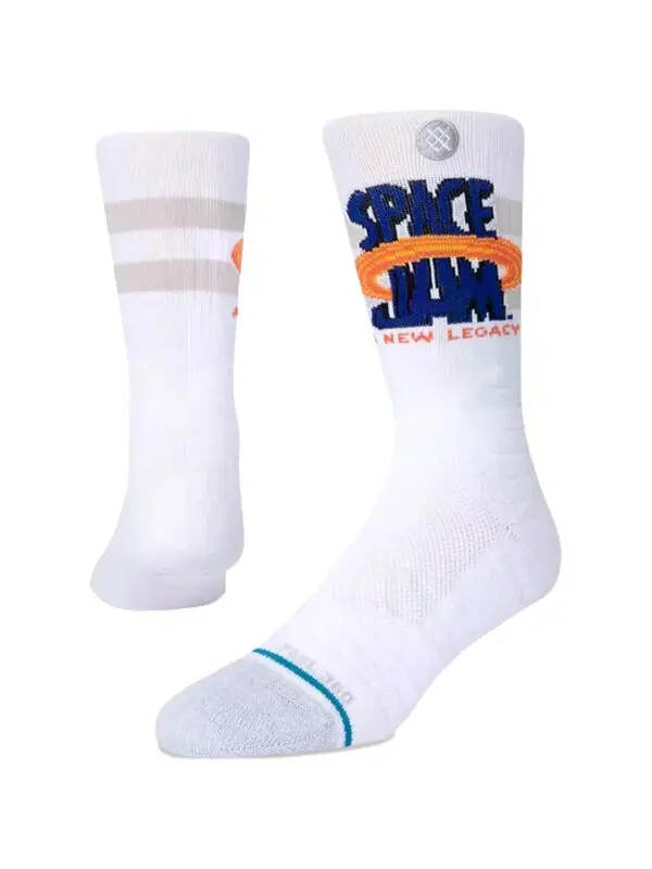 Stance Sports Crew Socks - White