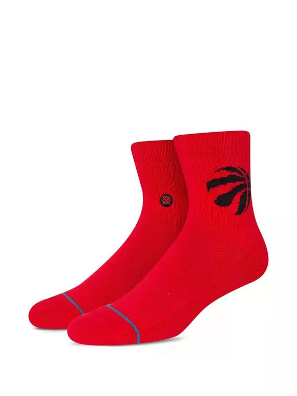 Stance Quarter Socks - Red