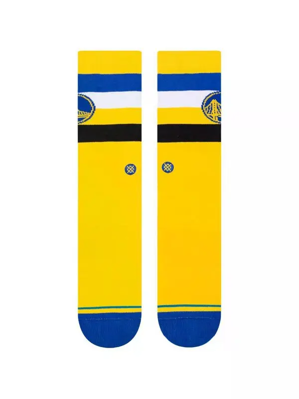 Stance Nba Golden State Warriors Crew Socks - Yellow