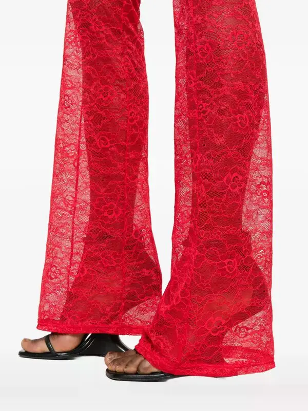 Alchemy Fashions Lace Jumpsuit - Red