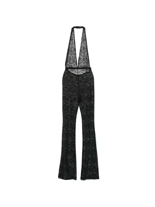 Alchemy Fashions Lia Lace Jumpsuit - Black