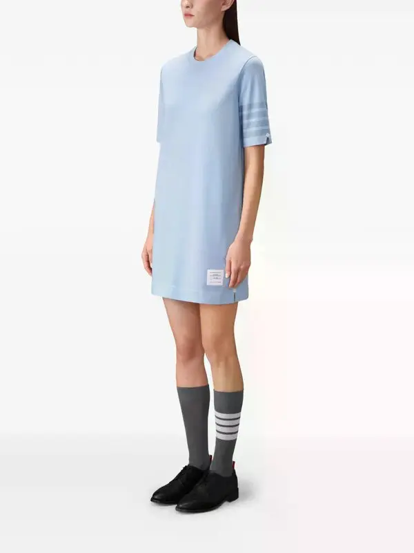 Thom Browne 4-bar Jersey Mini Dress