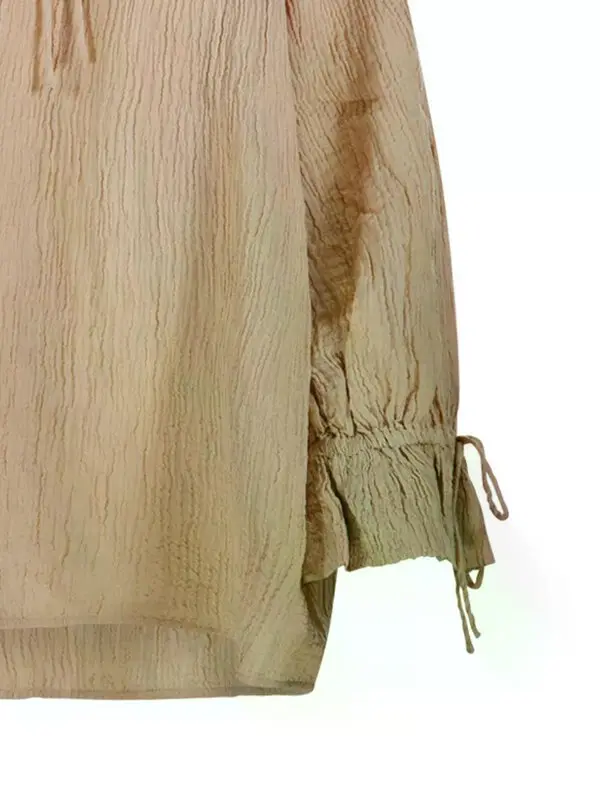 BY MALENE BIRGER Ruffled-sleeve Blouse - Neutrals