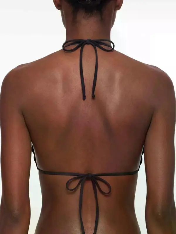 MC2 SAINT BARTH Sagittarius Bikini Top - Black