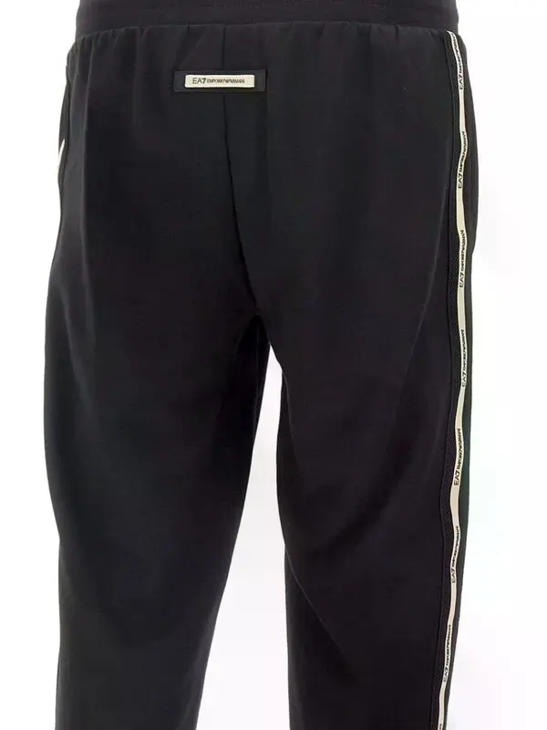 EA7 Logo Series Cotton-blend Joggers