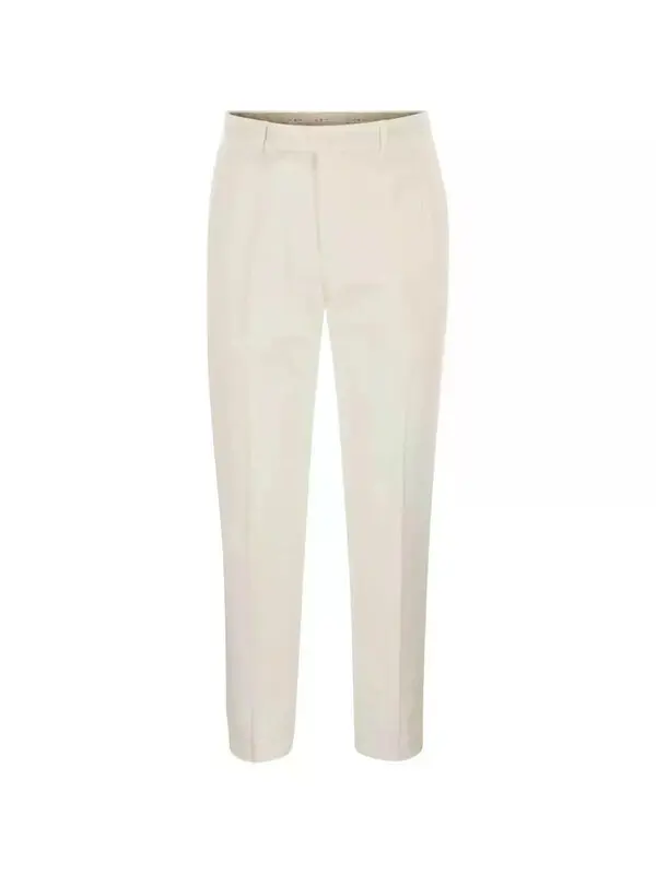 PT TORINO Tailored Front Trousers - Neutrals