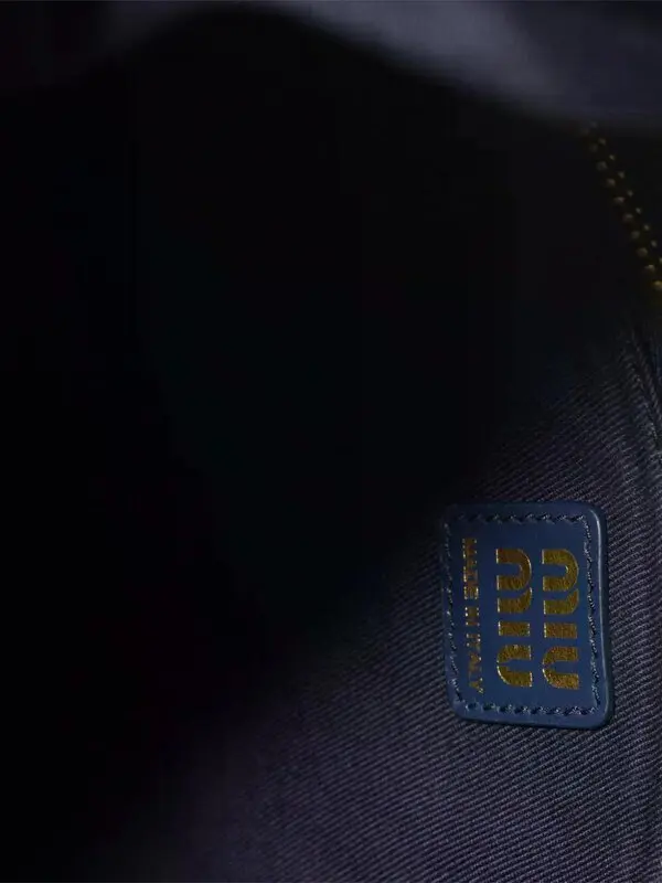 Miu Miu Ivy Crochet Bag - Blue