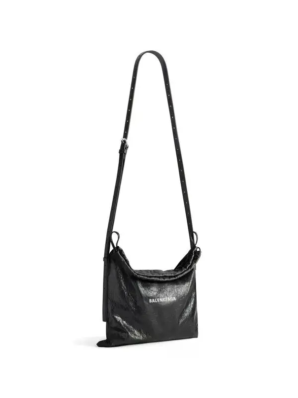 Balenciaga Medium Leather Messenger Bag
