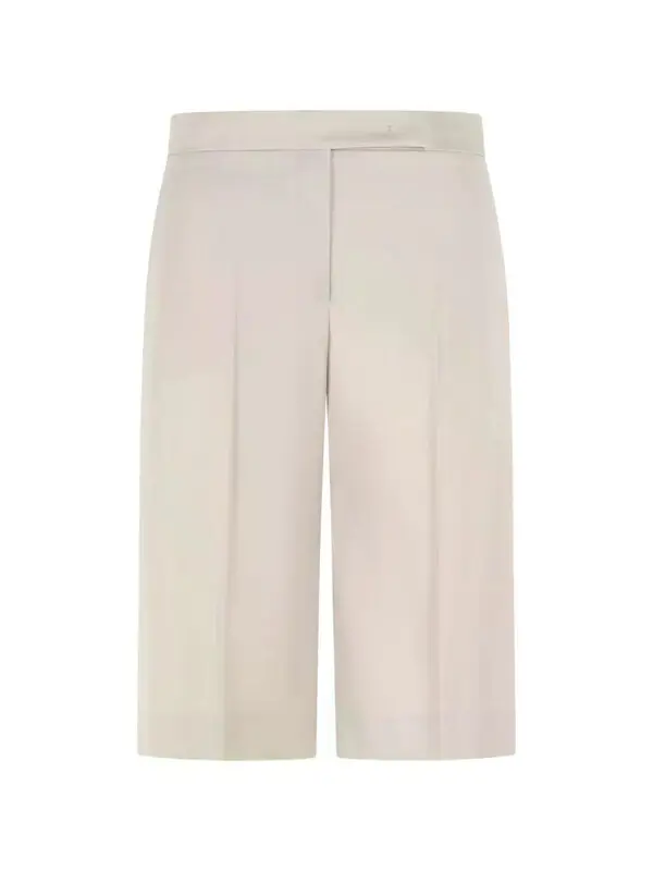 Max Mara High-waist Pleated Shorts - Neutrals