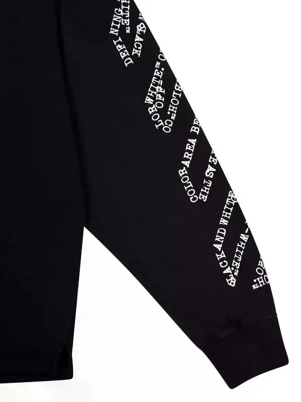 Off-White Arrow Diag Loose Hoodie - Black
