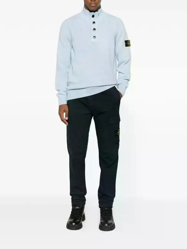 Stone Island Cargo Trousers - Blue