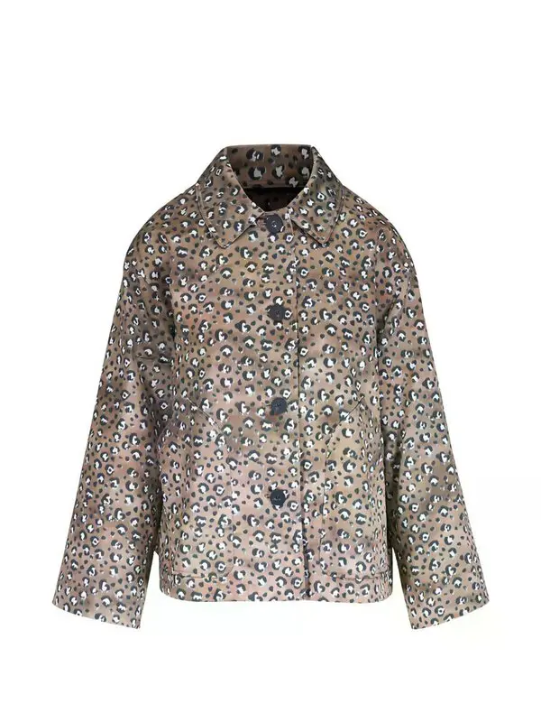Lafayette 148 New York Leopard-print Jacket - Neutrals