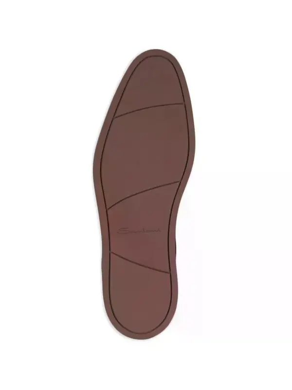 Santoni Lace-up Suede Shoes