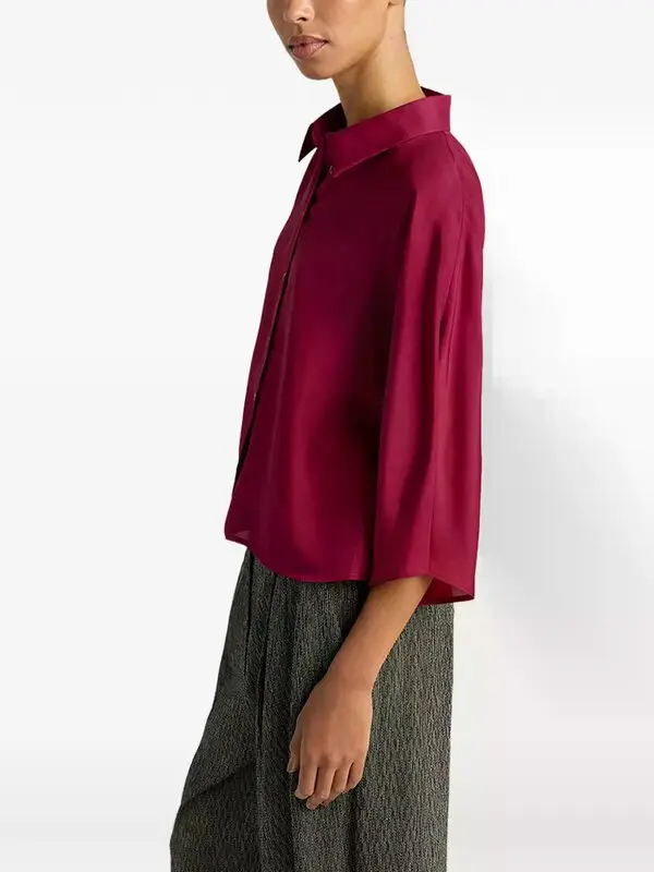 Momoni Buttoned Kimono-style Shirt