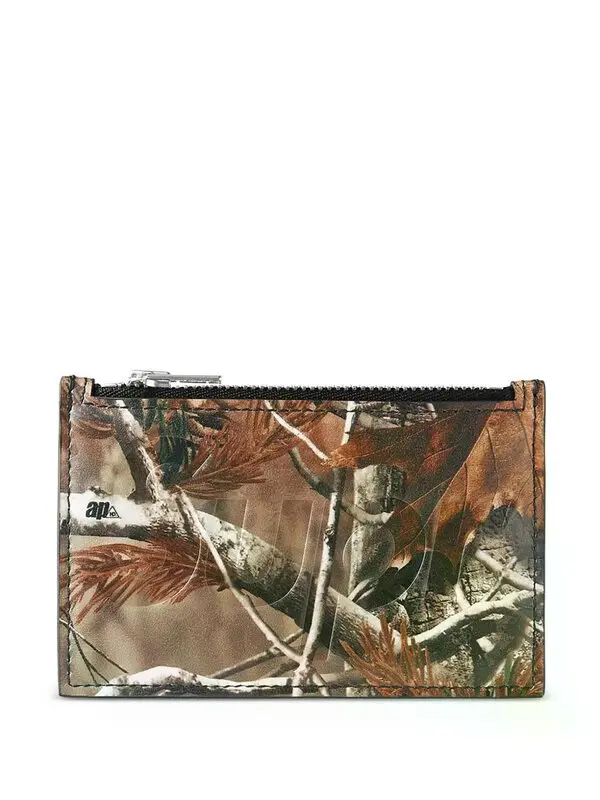Supreme Zip-up Card Holder - Brown
