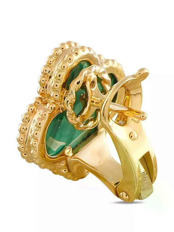 Van Cleef & Arpels Malachite Earrings