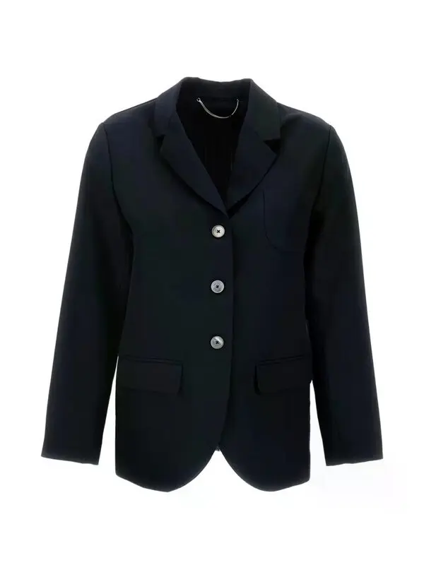 True Royal Button Notched Jacket
