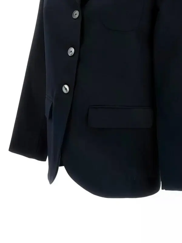 True Royal Button Notched Jacket