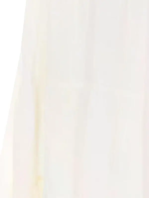 MAURIZIO PECORARO Scoop-neck Linen Midi Dress